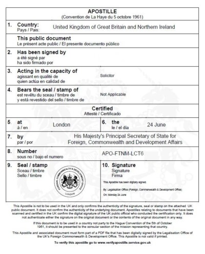Apostille Home Page - e-Apostille