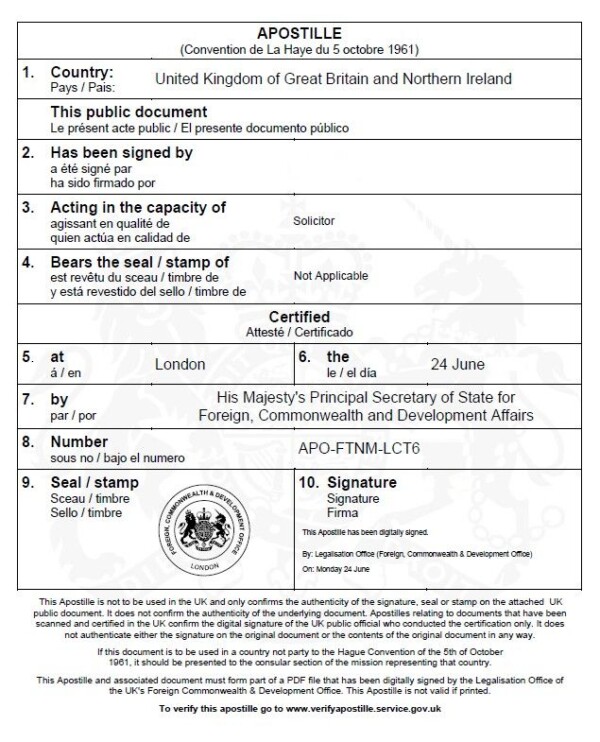 Apostille Home Page - e-Apostille
